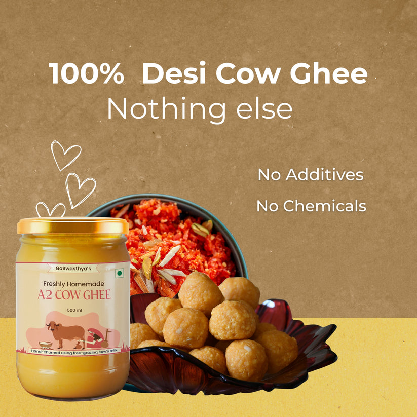 Pure A2 Desi Cow Ghee | Crafted the Traditional Way – GoSwasthya